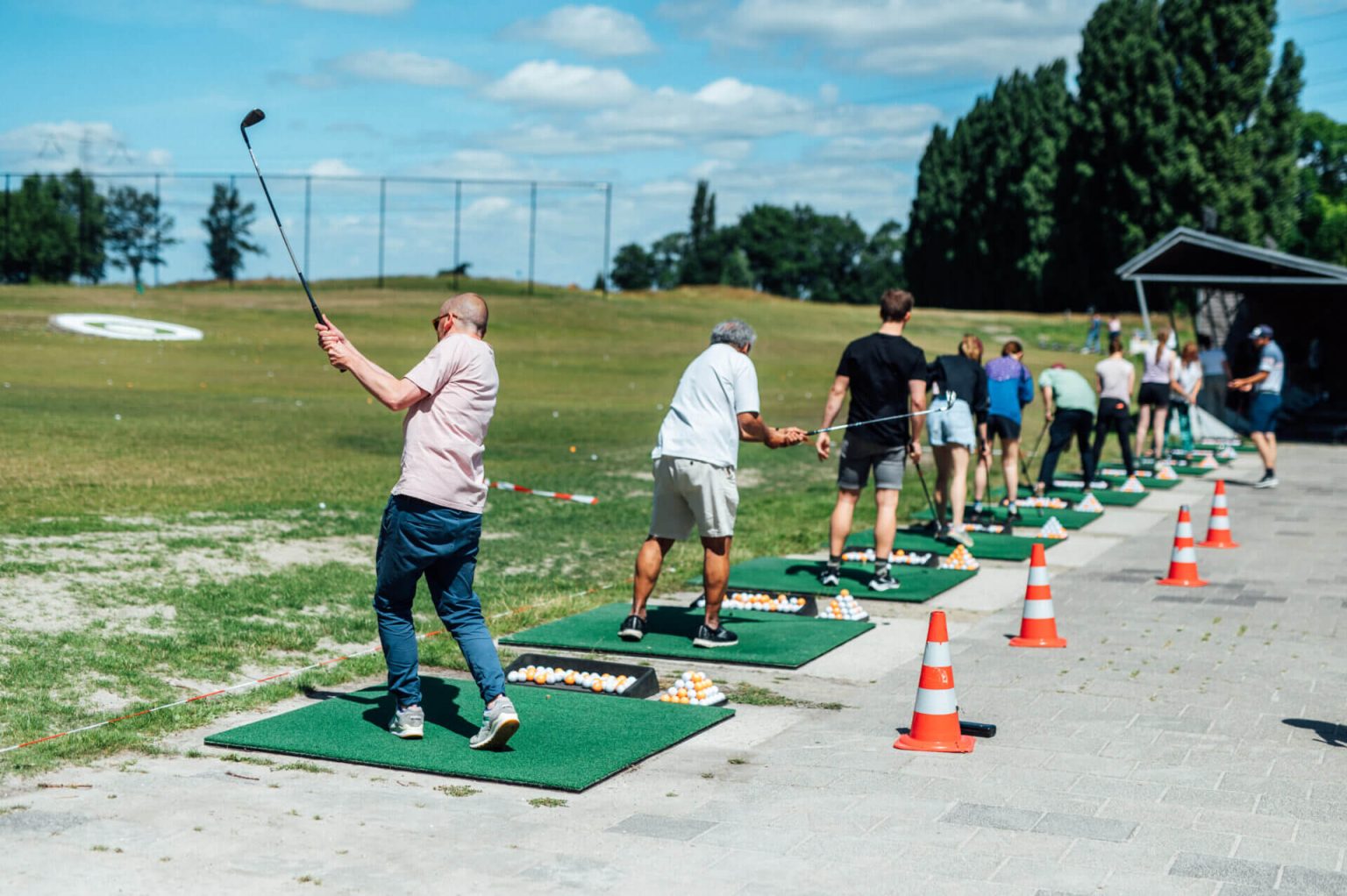 Golf driving range in Amsterdam – Golfbaan Waterland Amsterdam